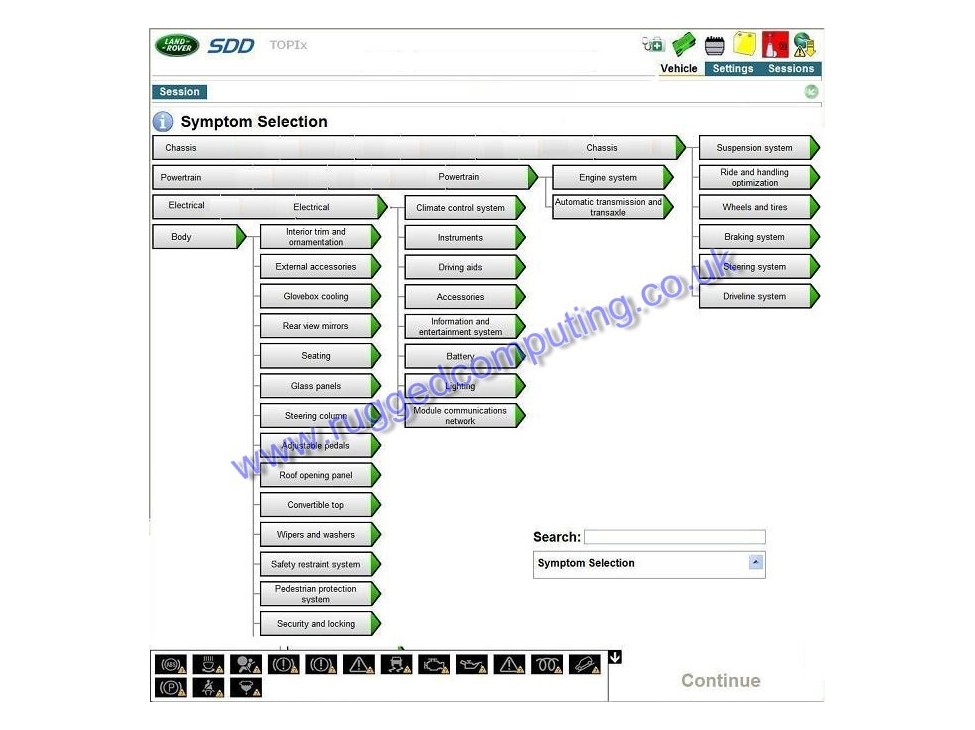 Land Rover Jaguar diagnostics coding