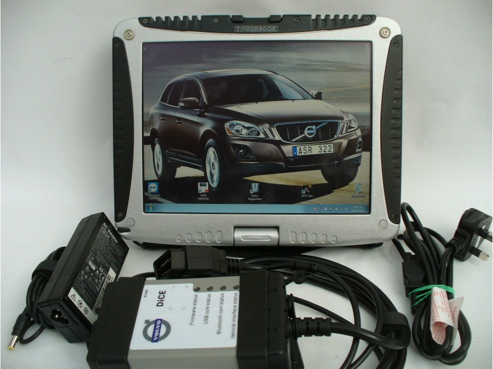 Volvo Diagnostics Coding And Programming Laptop