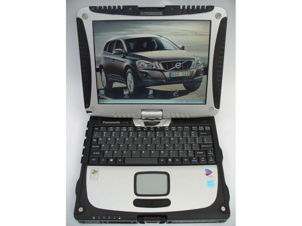 Volvo diagnostics, coding and programming laptop