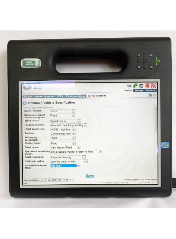 Land Rover Jaguar diagnostics coding programming kit
